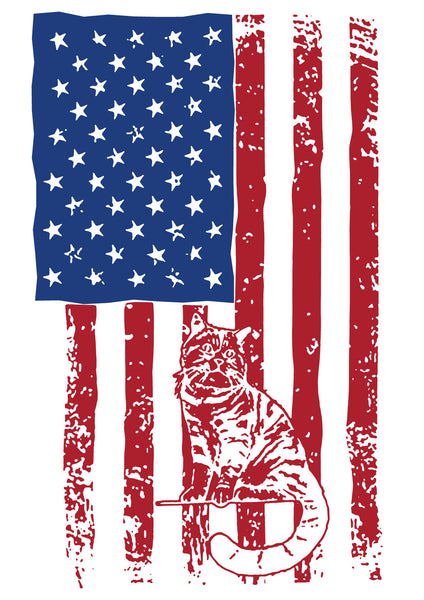 Cat Flag – Devil Strip Designs